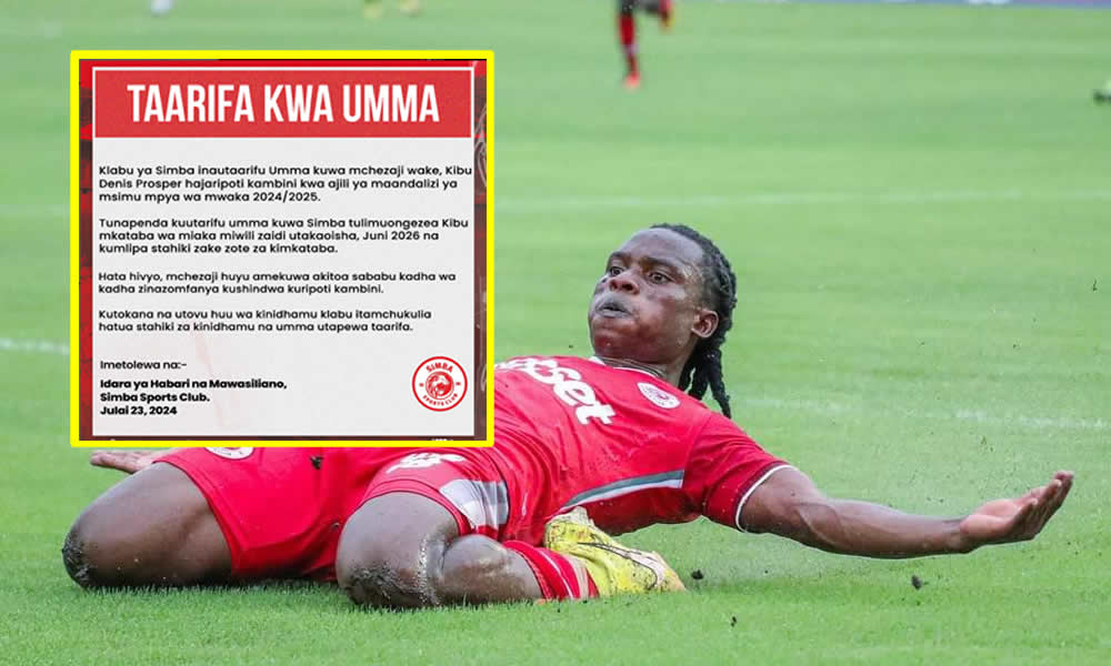 Kibu hajaripoti kambini, tutamuadhibu - Simba - PMTV