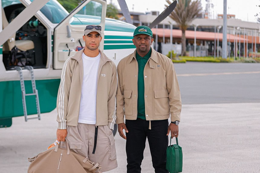 Eng Hersi ampokea Hakimi, kumtembeza kwenye vivutio vya utalii - PMTV