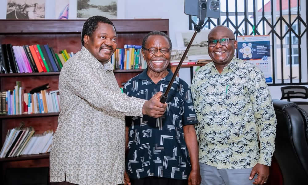 Dkt. Nchimbi na Mongela `wamtembelea Mzee Mangula - PMTV